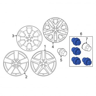 Land Rover OE™ Lug Nuts & Locks - CARiD.com