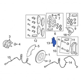 Land Rover Defender OEM Brake Parts | Pads, Bleeders, Rotors — CARiD.com