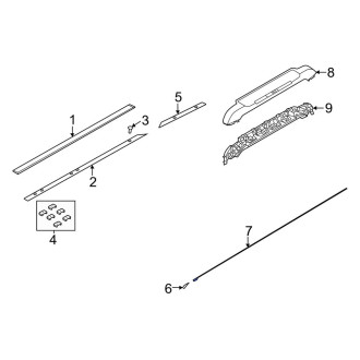 Land Rover Defender OEM Roofs & Parts | Panels, Drip Rails — CARiD.com