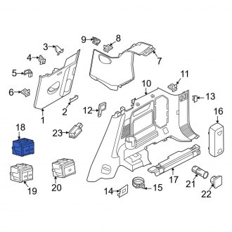 Land Rover Defender OEM Interior Components — CARiD.com