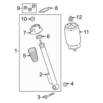 2021 Land Rover Defender Air Suspension Parts & Kits — CARiD.com
