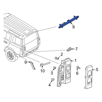 Land Rover Defender OEM Lighting | Headlights, Fog & Tail Lights ...