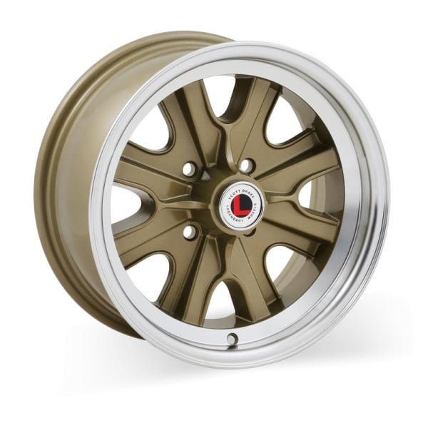 LEGENDARY WHEELS® HB 44 Wheels - Gold Haze with Machined Face Rims