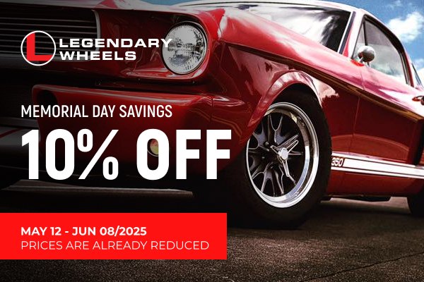 LEGENDARY WHEELS® MAGNUM 400 Wheels - Charcoal with Machined Face Rims