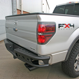 2013 Ford F-150 Custom 4x4 Off-Road Steel Bumpers – CARiD.com
