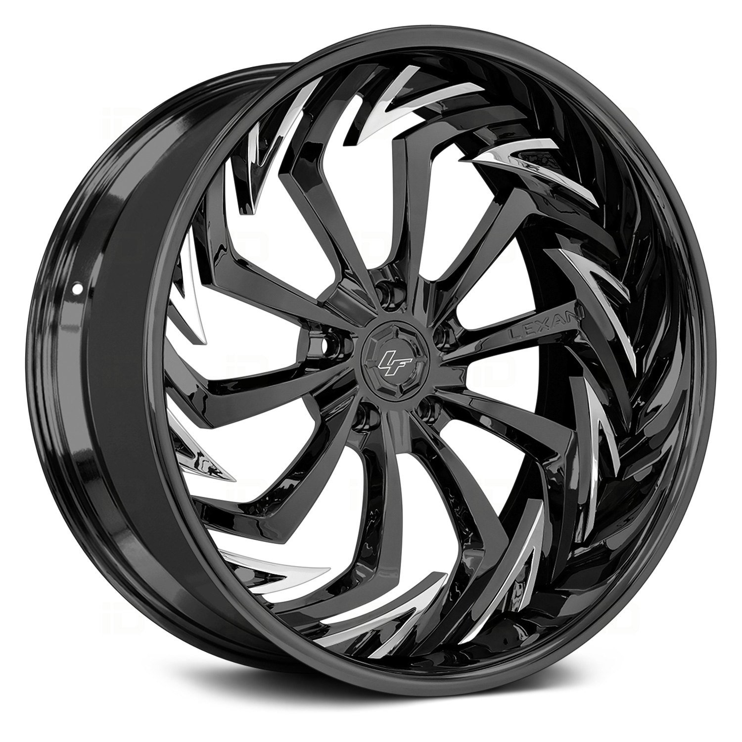LEXANI FORGED® 777 JAGG 3PC Wheels - Custom Finish Rims