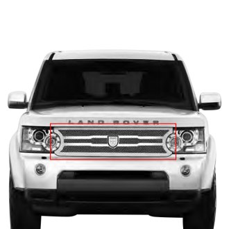 Land Rover LR4 Custom Grilles | Billet, Mesh, CNC, LED, Chrome, Black