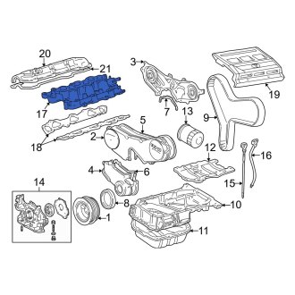 Lexus RX300 OEM Air Intake Parts | Filters, Manifolds — CARiD.com