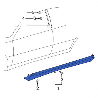 Lexus ES Replacement Rocker Panels – CARiD.com