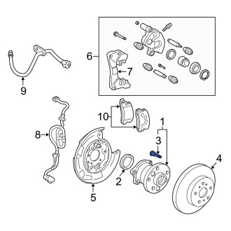 Lexus RX300 OEM Wheels & Tires | Lug Nuts, TPMS Sensors — CARiD.com