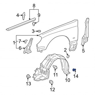 Lexus GS OEM Fenders | Factory Front & Rear Fenders — CARiD.com