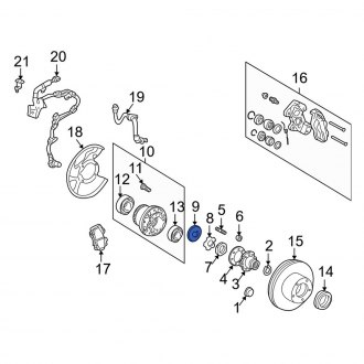 Lexus OEM Driveline & Axle Parts - Hubs, CV-Joints | CARiD
