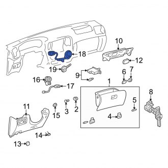Lexus SC430 OEM Interior Components — CARiD.com