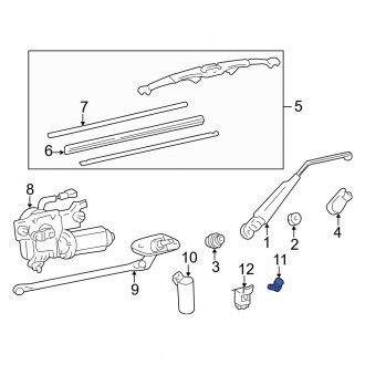 Lexus LX470 Washer Nozzles & Parts | CARiD