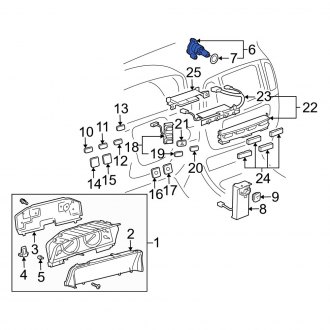 Lexus LX470 OEM Transmission Parts - Coolers, Flywheels | CARiD