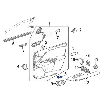 Lexus Interior Door Panels & Armrests — CARiD.com