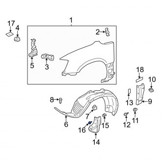 Lexus RX300 OEM Exterior & Body Parts — CARiD.com