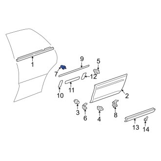 Lexus RX OEM Doors & Parts | Shells, Panels, Armrests — CARiD.com