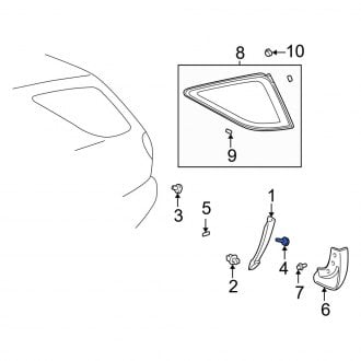 Lexus RX330 OEM Exterior & Body Parts — CARiD.com