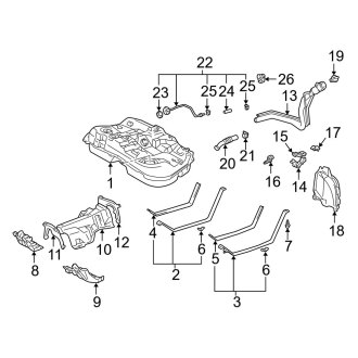 2000 Lexus RX300 OEM Fuel System Parts - Pumps, Lines | CARiD