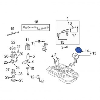 Lexus LS400 Fuel Tanks & Parts — CARiD.com