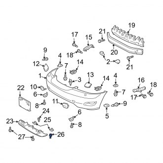 Lexus OEM Header Panels & Parts | Support Bars, Panels — CARiD.com