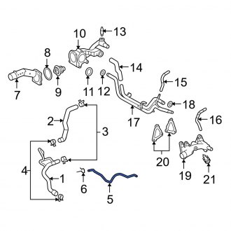 Lexus RX350 Coolant Overflow Tanks | CARiD