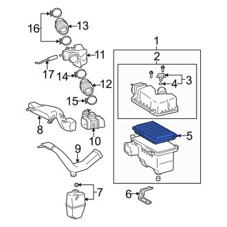 Lexus RX OEM Air Intake Parts - Filters, Manifolds | CARiD