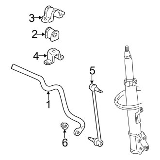 2005 Lexus RX330 OEM Suspension Parts - Shocks, Struts | CARiD