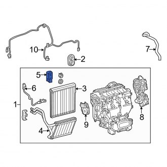 Lexus RX OEM A/C & Heating Parts - Systems, Compressors | CARiD