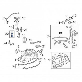 Lexus LC500 Replacement Fuel Pressure Regulators – CARiD.com