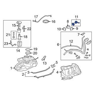 Lexus IS300 OEM Fuel System Parts | Pumps, Lines — CARiD.com