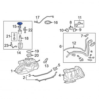 Lexus RX350 OEM Fuel System Parts | Pumps, Lines — CARiD.com