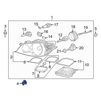 Lexus IS300 OEM Lighting | Headlights, Fog & Tail Lights — CARiD.com