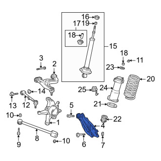 Lexus IS300 OEM Brake, Steering, Suspension Parts | CARiD