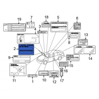 Lexus IS F OEM Interior Components — CARiD.com