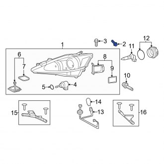 Lexus LC500 OEM Bumpers | Genuine Front & Rear Bumpers — CARiD.com