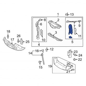 Lexus IS250 OEM Header Panels & Parts — CARiD.com