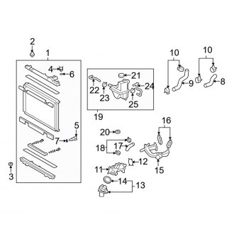 Lexus NX200t OEM Engine Cooling Parts | Radiators, Fans — CARiD.com