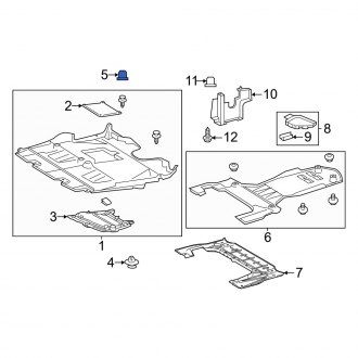 Lexus ES250 OEM Header Panels & Parts | CARiD
