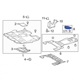 Lexus IS250 OEM Header Panels & Parts — CARiD.com