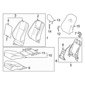 2021 Lexus IS300 Lexus OEM Seats | Racing, Sport — CARiD.com