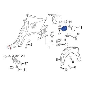 Lexus IS300 OEM Quarter Panels & Parts | Rear & Front — CARiD.com