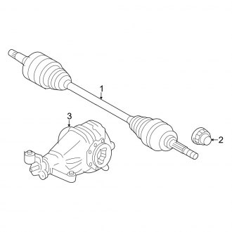 2022 Lexus IS500 Differentials | Rear & Front — CARiD.com