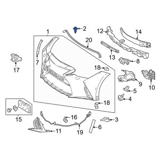 Lexus IS500 OEM Exterior & Body Parts — CARiD.com