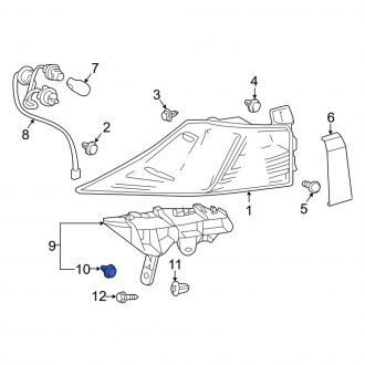 Lexus ES350 OEM Tail Lights | LED, Fiber Optic — CARiD.com