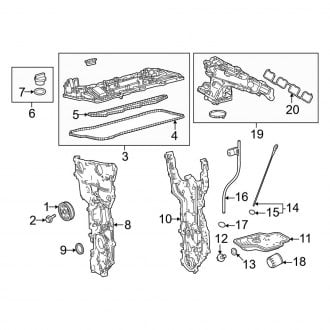 2025 Lexus RX350 Engine Valve Covers & Parts | CARiD