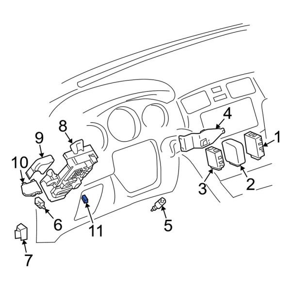 Lexus OE 9098208274 - Fusible Link