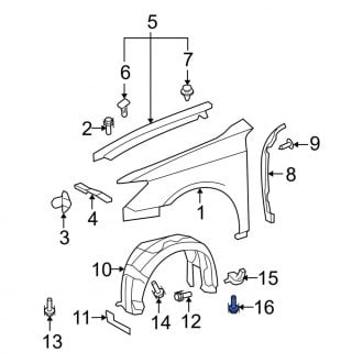 Lexus ES300 Replacement Header Panels – CARiD.com