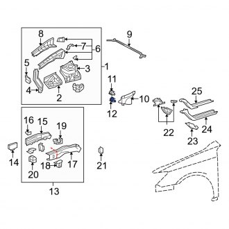 Lexus ES300 OEM Bumpers | Genuine Front & Rear Bumpers — CARiD.com